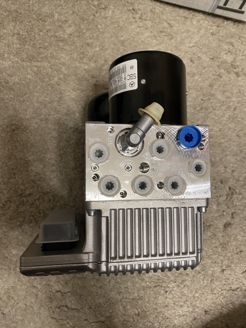 A0094312612 Гидроблок тормозной системы Mercedes | Запчасти на DRIVE2