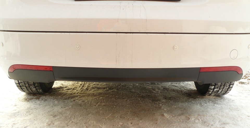 Вставка бампера для 2х труб… — Opel Insignia Sports Tourer (1G), 1,6 л ...