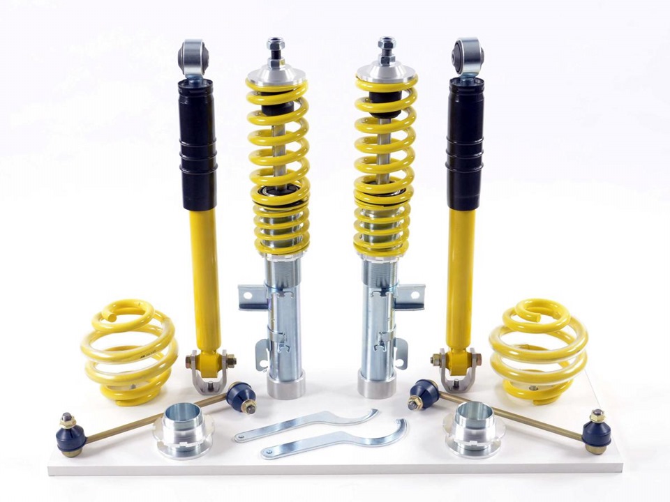 FK Automative AK Street Coilovers — Audi A4 (B6), 2 л, 2002 года ...