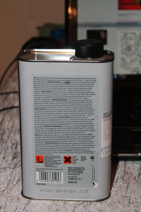 PN89195 Очиститель дизельной системы впуска, произв. wynn\ WYNNS ...