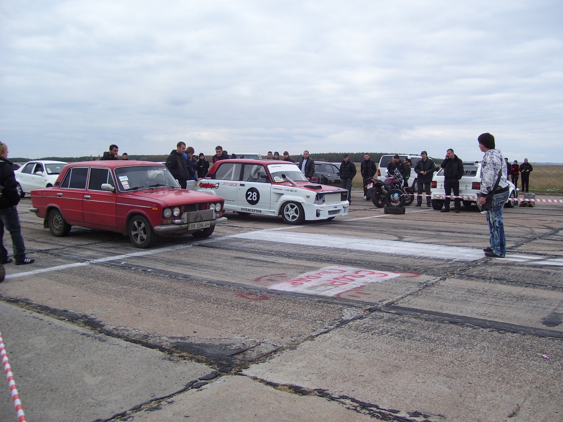 Встреча на День Автомобилиста или закрытие DRAG сезона. — Lada 2107, 1 ...