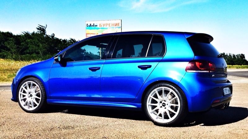 Поставил ведро в багажник от Golf R32 — Volkswagen Golf Mk6 R20, 2 л ...