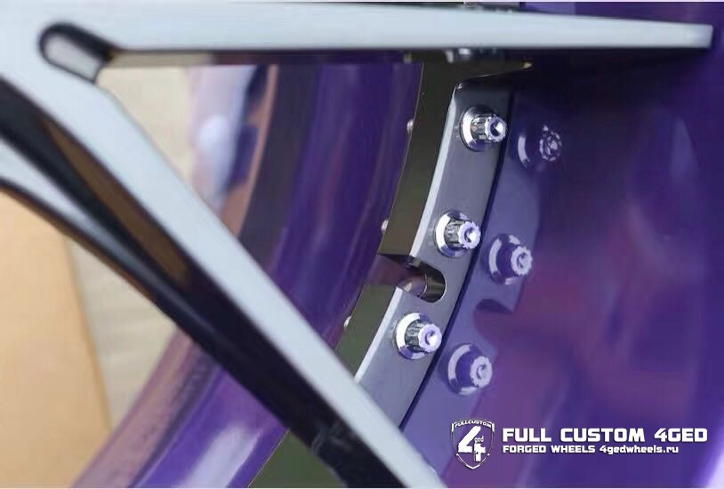 двухсоставная ковка FULL CUSTOM 4GED дизайн FC256 — Moscow Wheels and ...