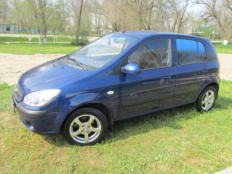 Тонировка — Hyundai Getz, 1,4 л, 2010 года | тюнинг | DRIVE2