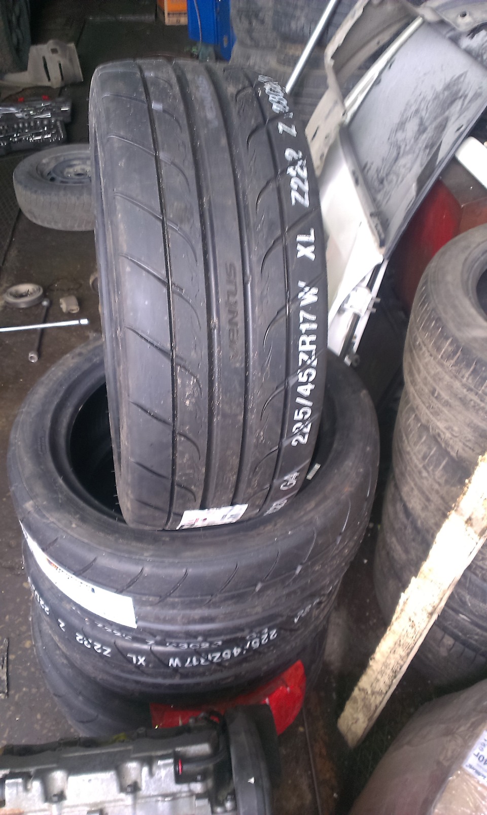 Hankook Ventus R-s3 z222 — Toyota Caldina (210), 2 л, 1998 года | шины ...