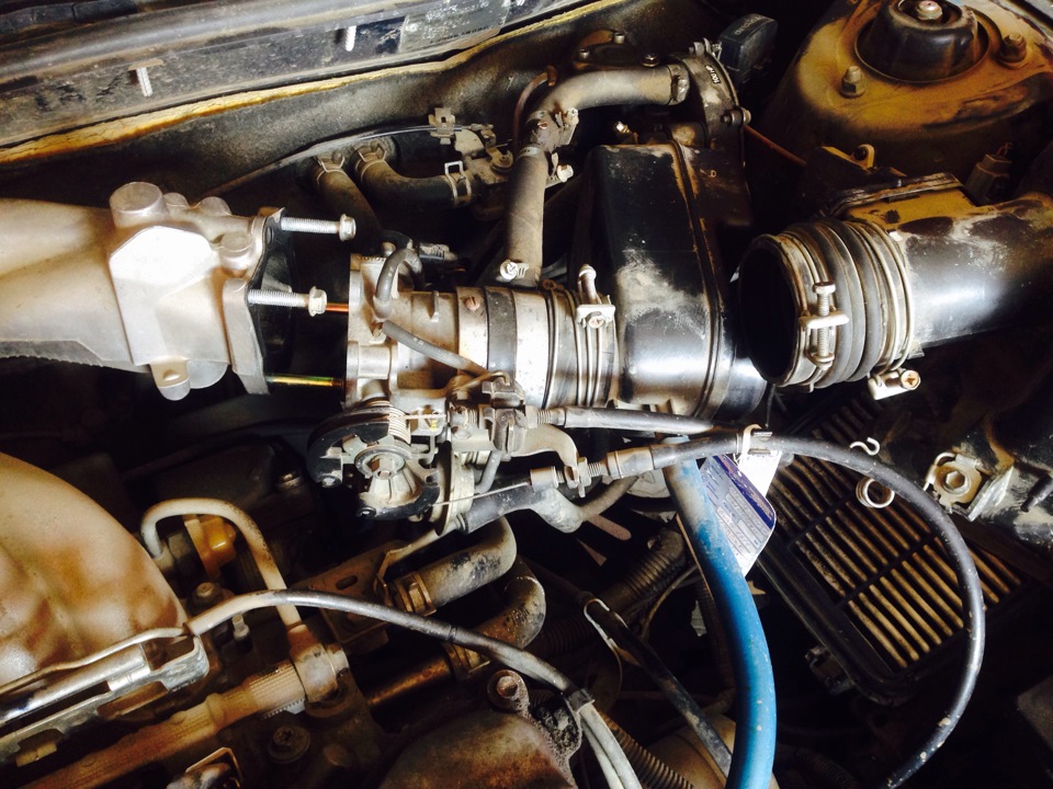 Service Engine #1 — Toyota Mark II Qualis, 2,5 л, 1997 года | своими ...