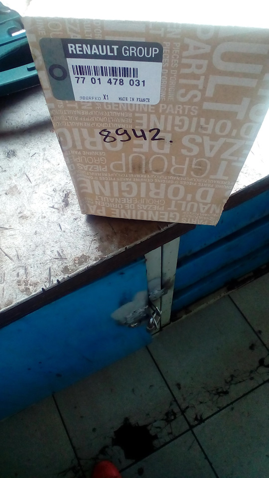 7701478031 Насос системы охл двигателя RENAULT | Запчасти на DRIVE2