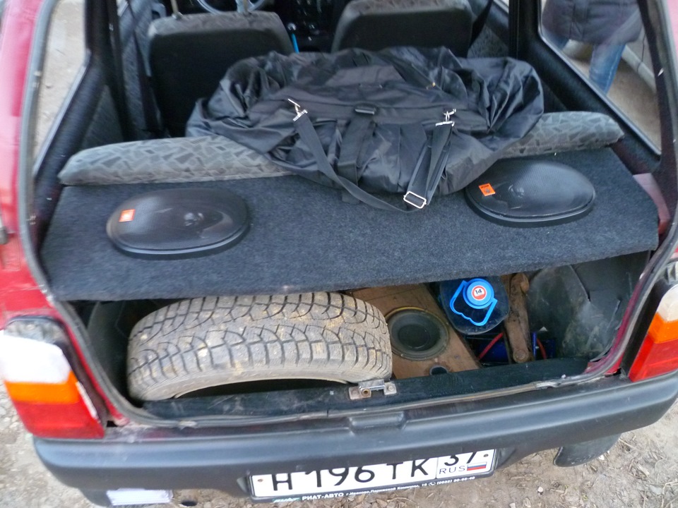 "овалы" в заднюю полку — Lada Ока 11113, 0,8 л, 2005 года | автозвук ...