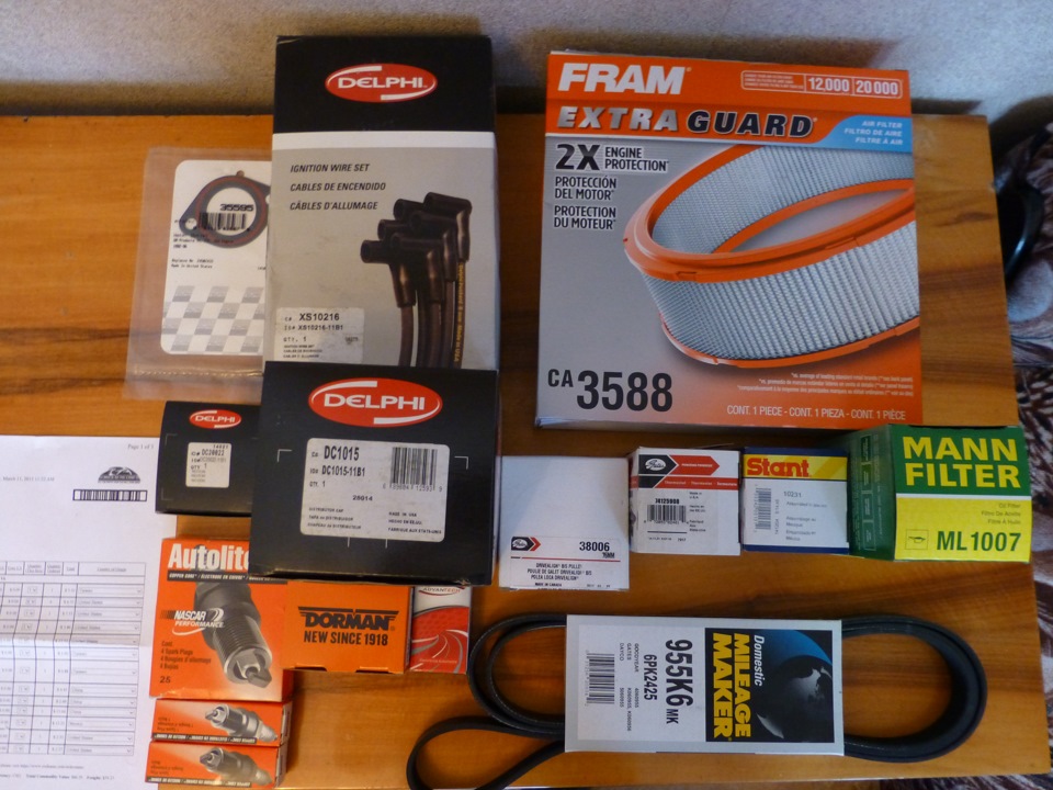 RockAuto — Chevrolet Blazer (S-10), 4,3 л, 1994 года | запчасти | DRIVE2