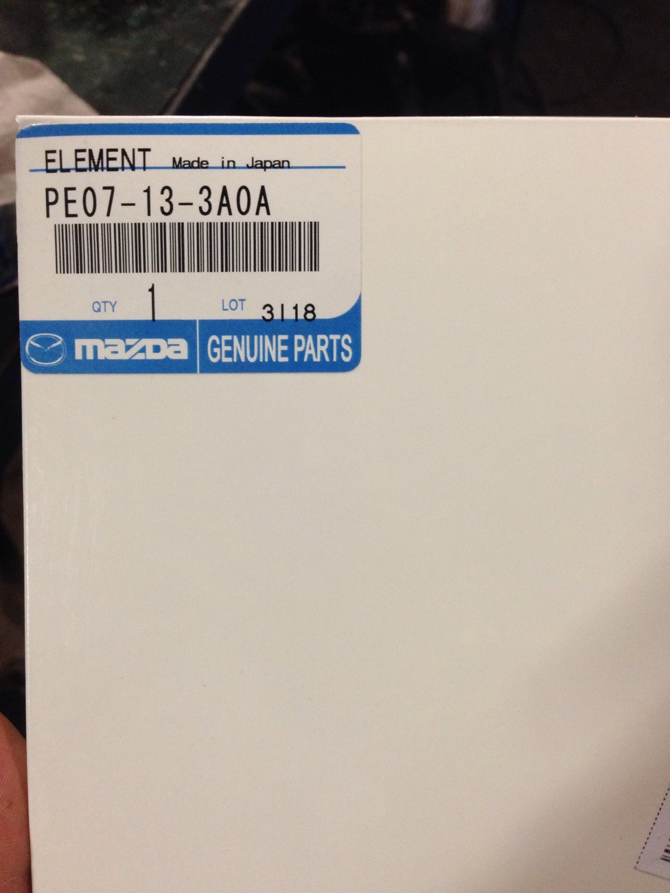 PE07133A0A Фильтр воздушный Mazda | Запчасти на DRIVE2