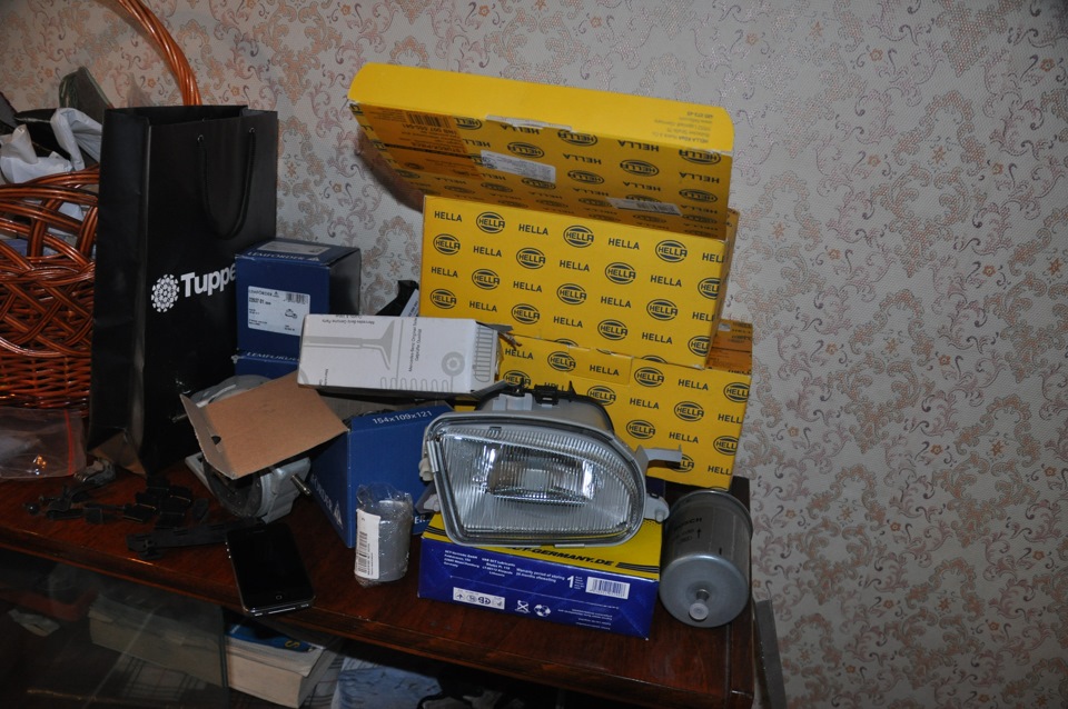 Замена ПТФ — Mercedes-Benz E-class (W210), 2 л., 2000 года ...