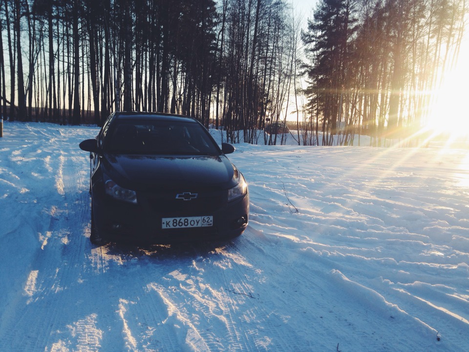 Winter Photosession — Chevrolet Cruze (1G), 1,6 л, 2011 года ...