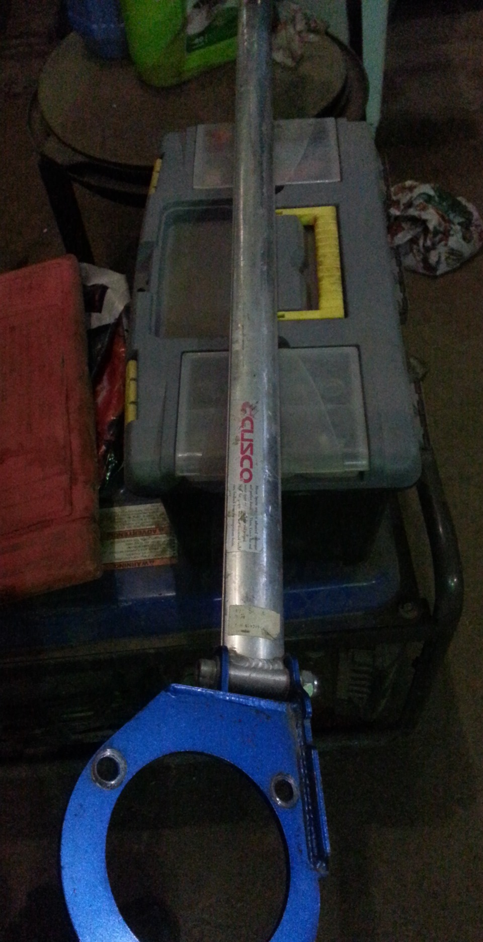 Теперьи на зад установил наконец то распорочку Cusco ;) — Subaru ...