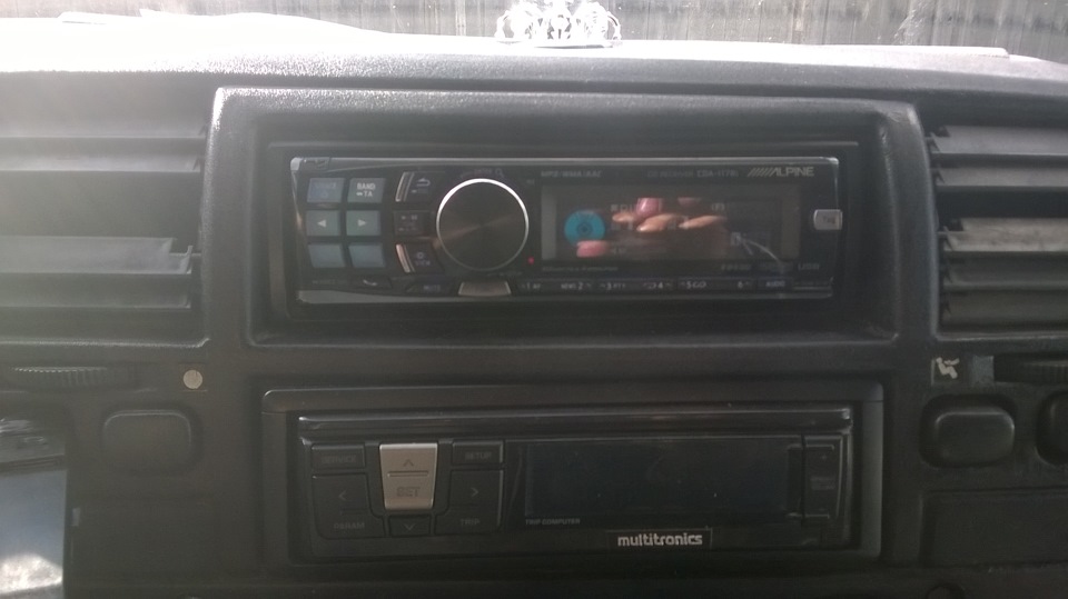 приобрел новую магнитолу — ГАЗ Газель, 2,4 л, 2008 года | автозвук | DRIVE2