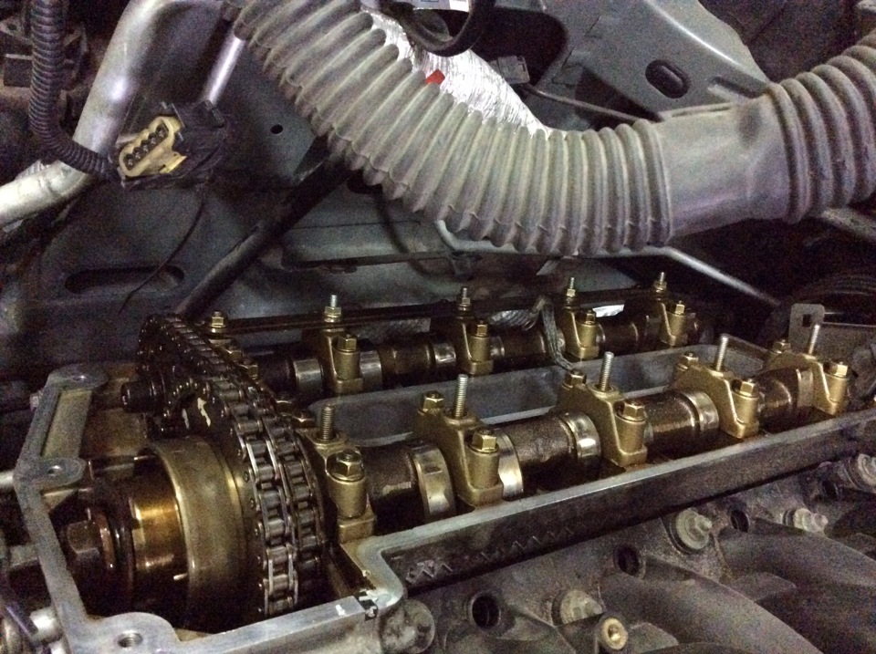 M62 4.4 открутилась шестерня Vanos на правой ГБЦ. — Land Rover Range ...