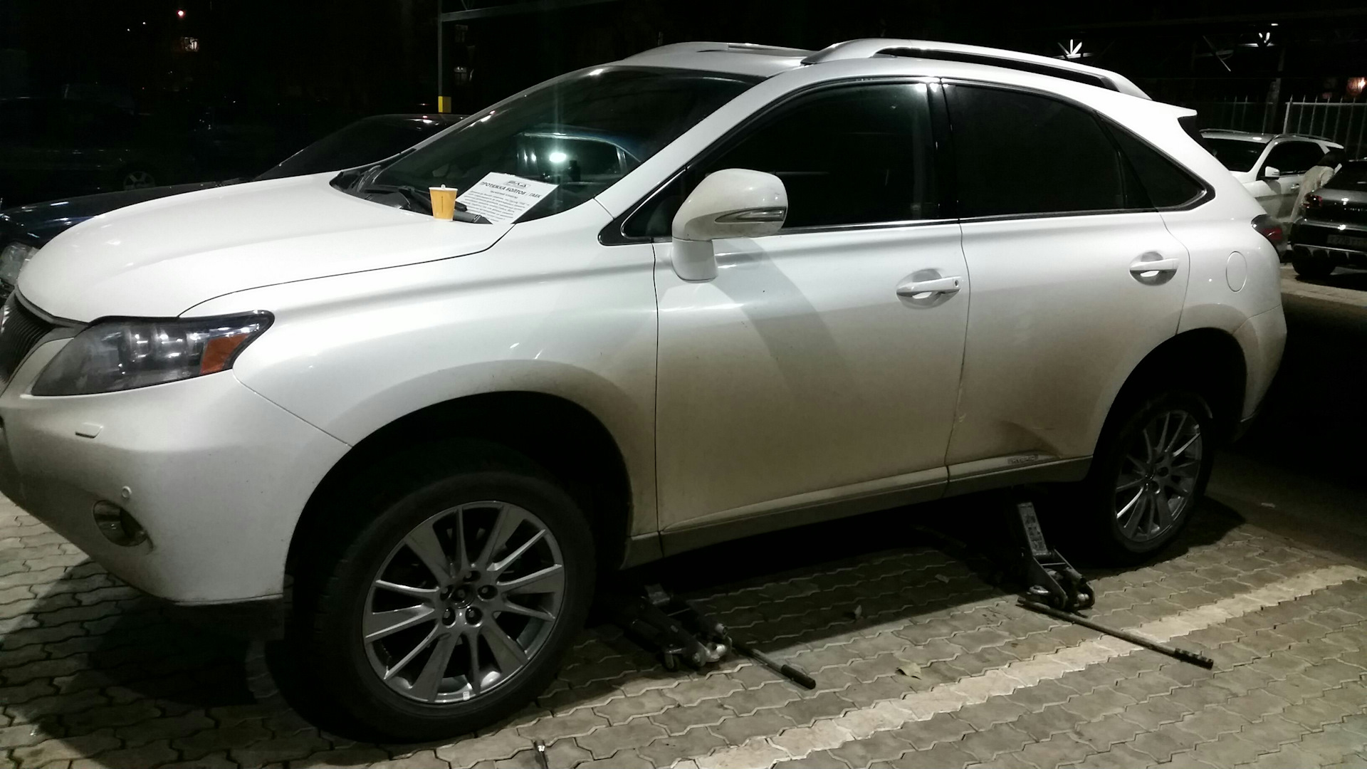 А говорят что завтра снег — Lexus RX 400h (2G), 3,5 л, 2011 года ...