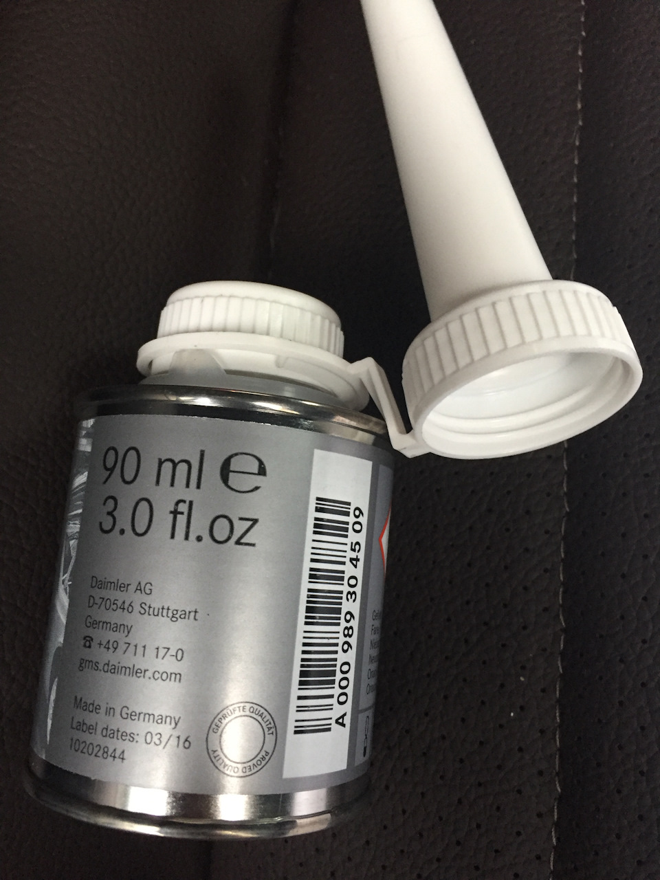 A000989304509 Присадка для дизельного топлива 90мл Mercedes | Запчасти ...