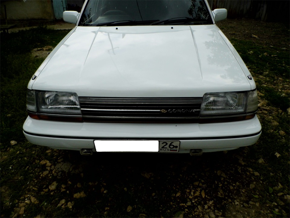 А вот и новые фотки))) — Toyota Corona (T150/160), 1,5 л, 1987 года ...