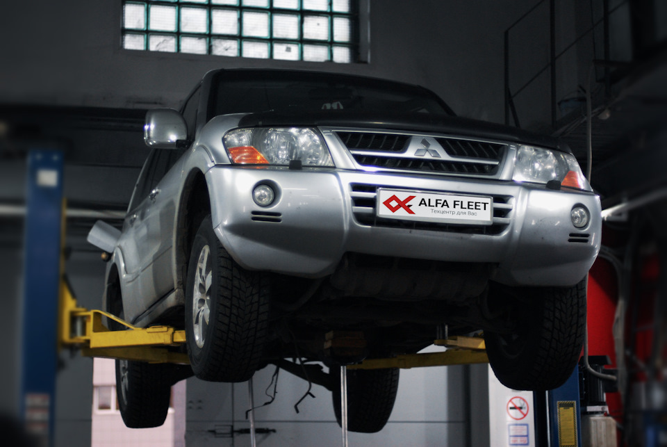 Замена бака Паджеро 3го поколения — Alfa Fleet на DRIVE2