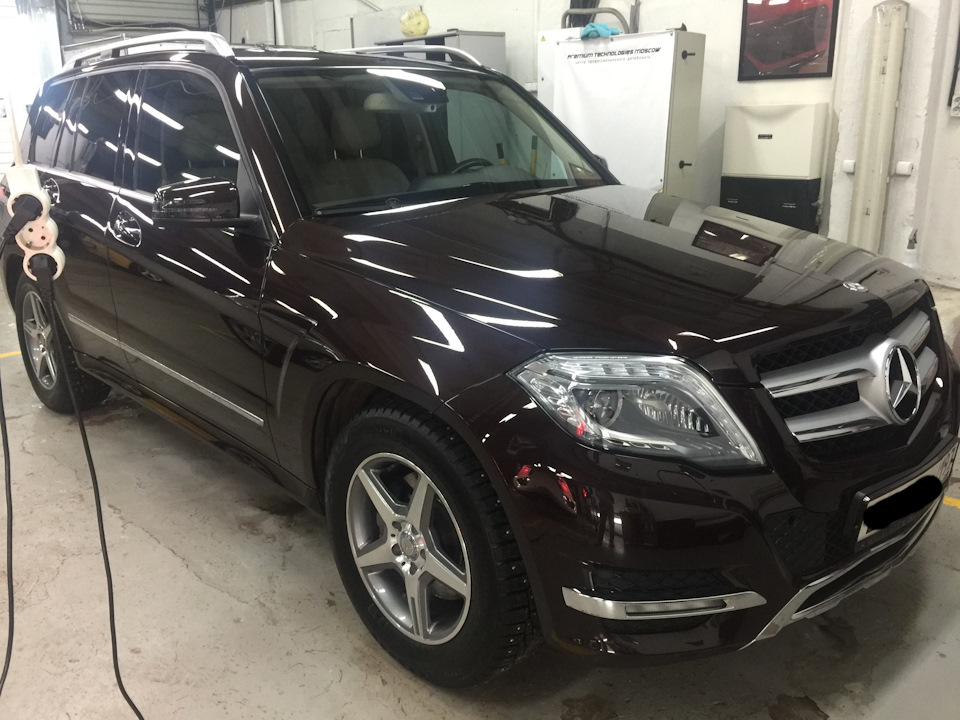 Тонировка + атермалка — Mercedes-Benz GLK-Class (X204), 3,5 л, 2012 ...