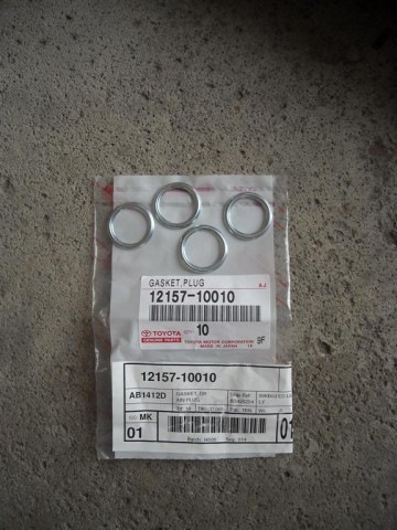 1215710010 Прокладка сливной пробки поддона 501 TOYOTA LEXUS | Запчасти ...