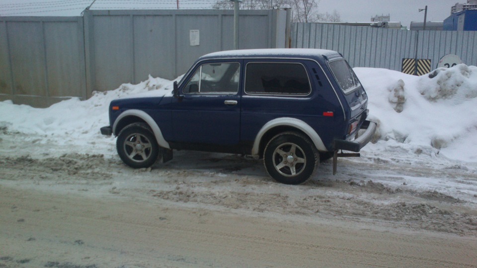 Маховик шеви куплен все установлено! — Lada 4x4 3D, 1,6 л, 1990 года ...