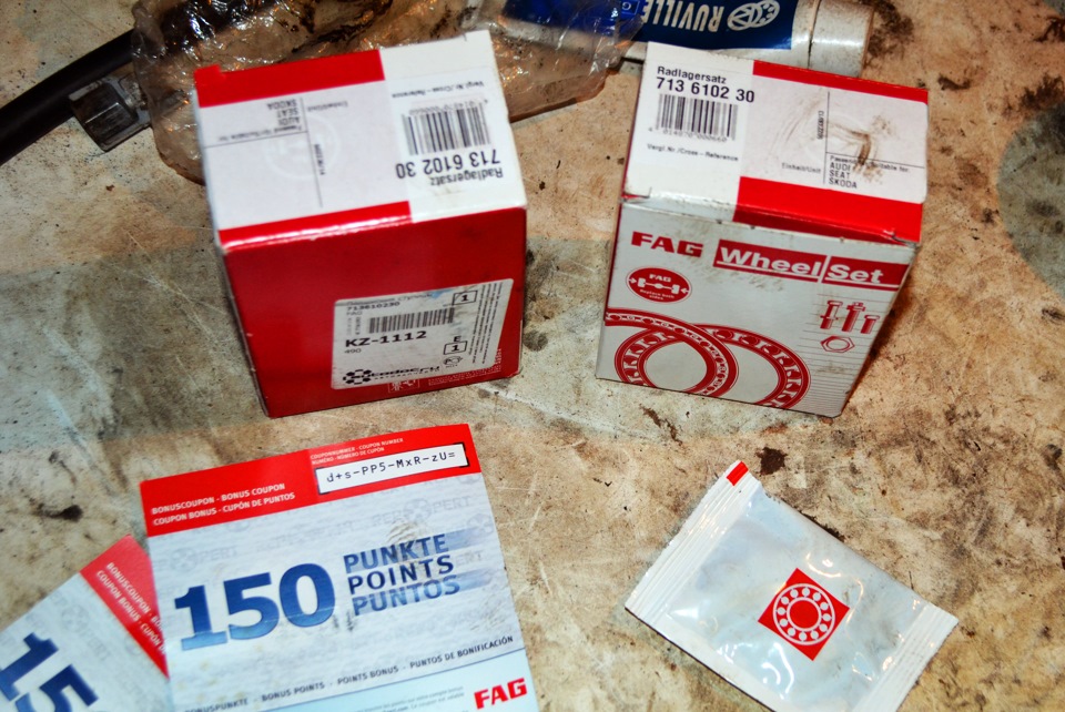 Замена подшипников задней ступицы колеса и пара приколюх для моей ...