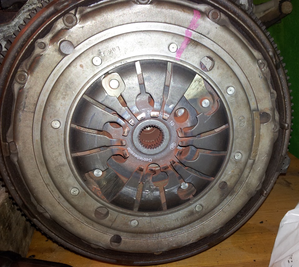 Одномассовый VS двухмассовый маховик — Volkswagen Passat Variant (B3 ...
