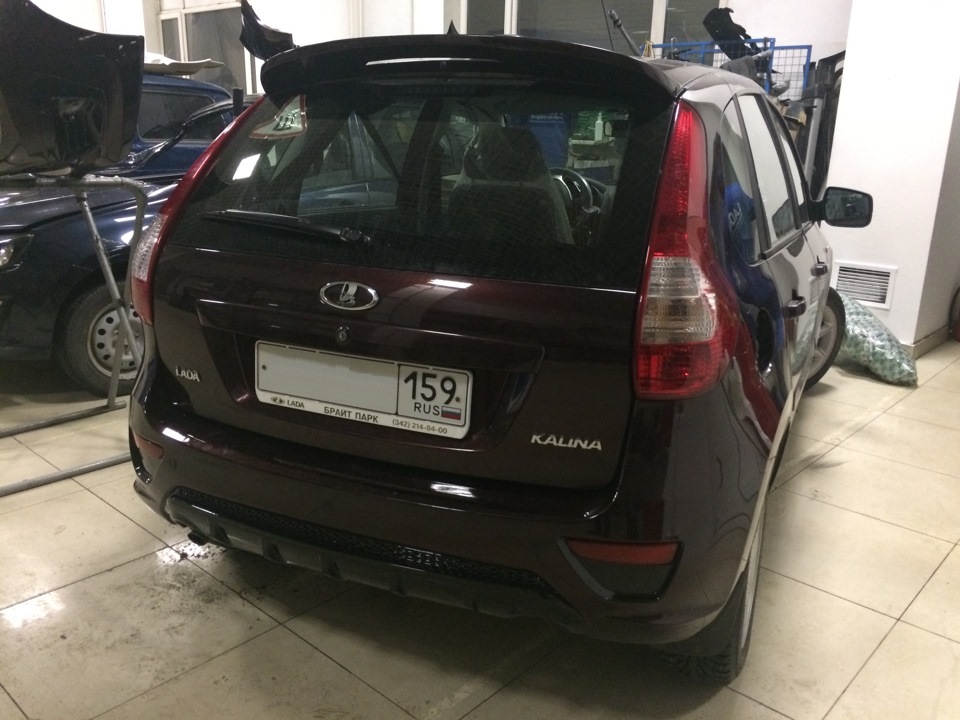 Продвигаемся к цели — Lada Калина Хэтчбек (2G), 1,6 л, 2014 года | стайлинг | DRIVE2