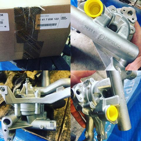 11417838123 Насос масляный BMW | Запчасти на DRIVE2