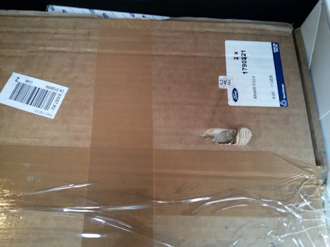 1790221 Диск тормозной FR FOCUS III 11- Ford | Запчасти на DRIVE2