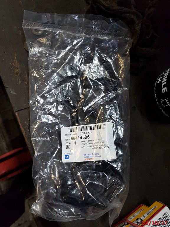 96414596 Прокладка клап. крышки GM | Запчасти на DRIVE2