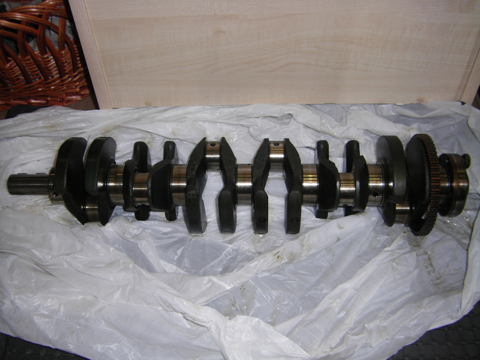 M52B30 ч.4 Колено и поршневая — BMW 5 series Touring (E39), 2,8 л, 1997 ...