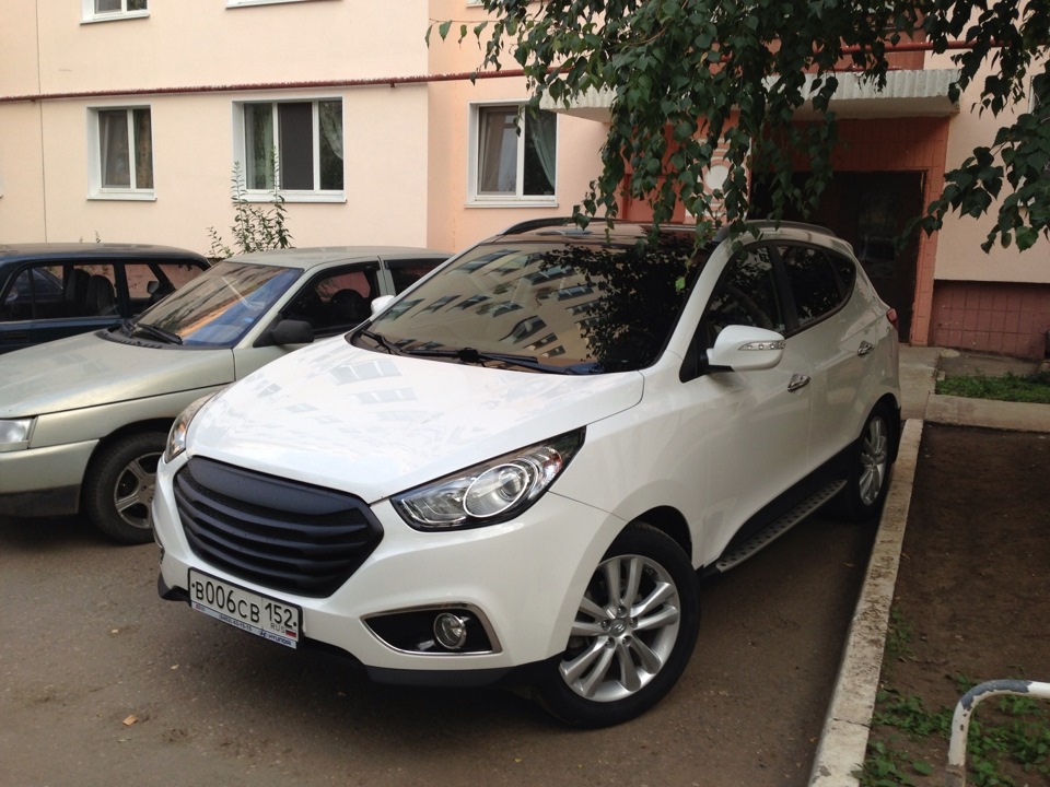 Добавка:-) — Hyundai ix35, 2 л, 2011 года | стайлинг | DRIVE2