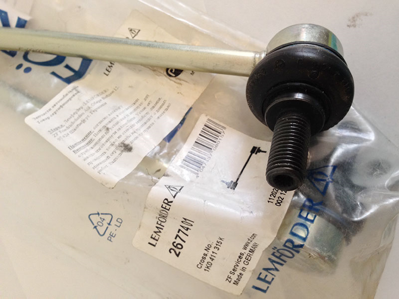 Замена стойки стабилизатора передней правой или прощай зима — привет ...