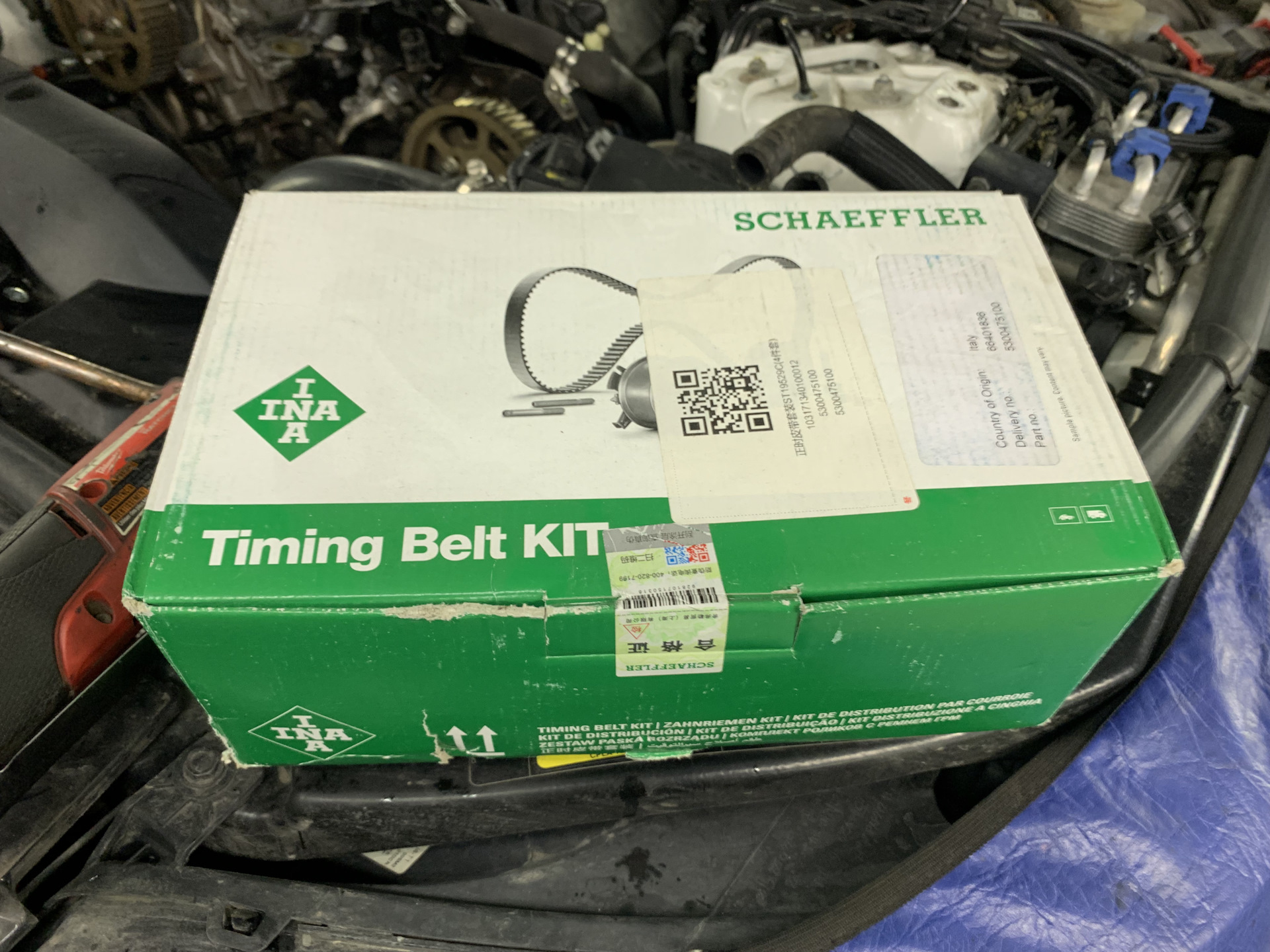 Замена ремня ГРМ Range Rover sport 3,0 — Land Rover Range Rover Sport ...