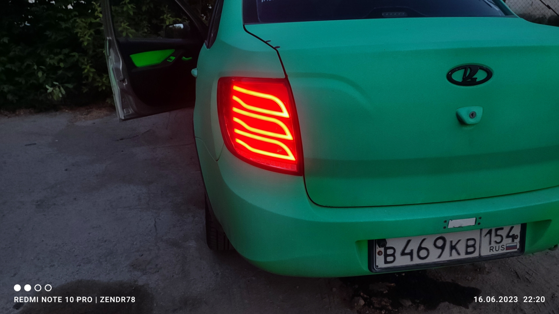 Фонари — Lada Гранта (1G), 1,6 л, 2012 года | тюнинг | DRIVE2