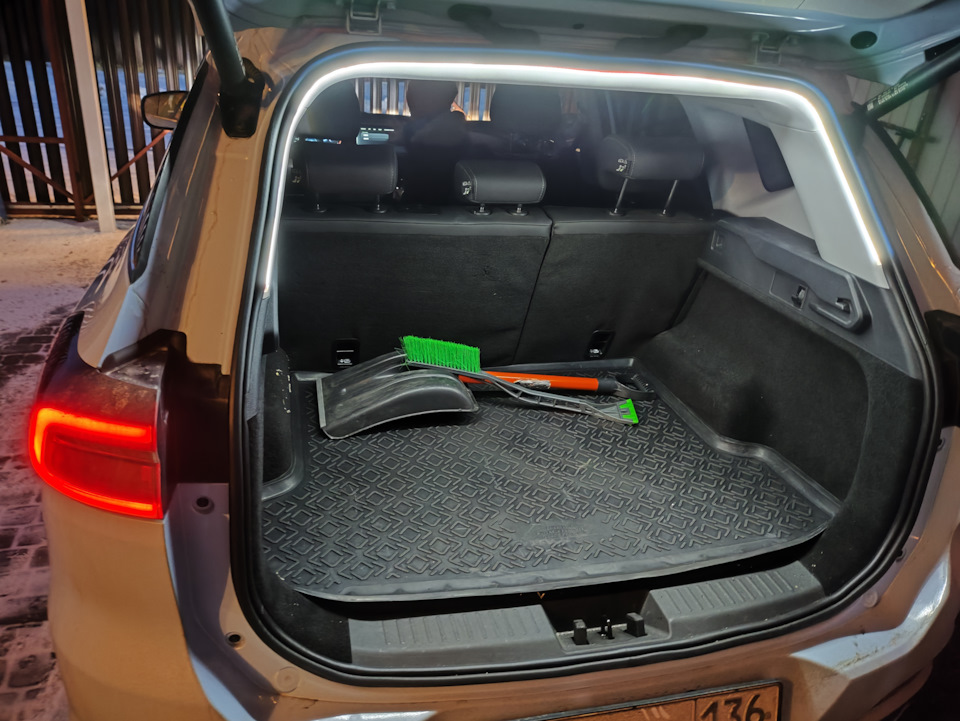свет в багажник + сход-развал — Chery Tiggo 7 Pro Max, 1,5 л, 2023 года ...