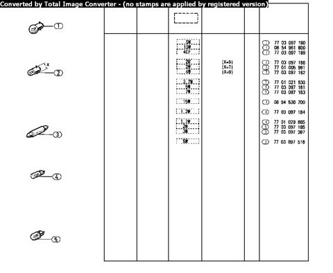 7703097516 ЛАМПА НАКАЛИВАНИЯ 12В 5Вт RENAULT | Запчасти на DRIVE2