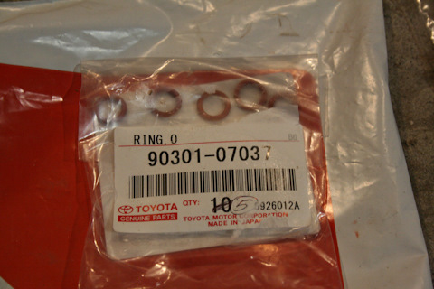 9030107037 Кольцо уплотнительное TOYOTA LEXUS | Запчасти на DRIVE2