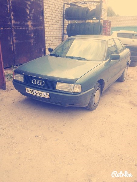 Перекрасил капот! — Audi 80 (B3), 1,8 л, 1988 года | стайлинг | DRIVE2