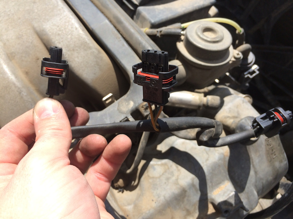 Замена разъемов катушек зажигания — Mercedes-Benz E-Class (W211), 3,2 л ...