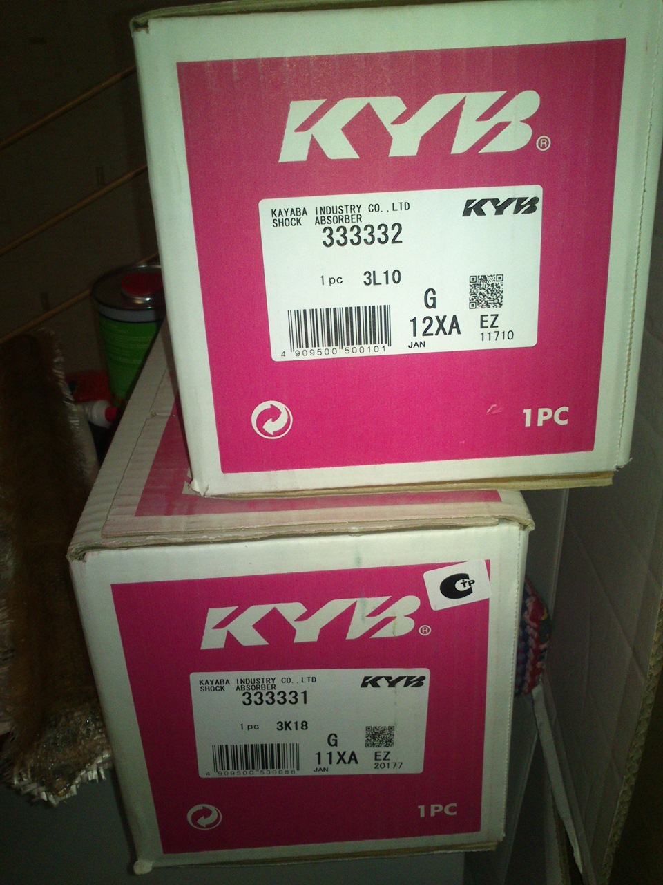 Замена передних стоек — Honda Fit (1G), 1,3 л, 2003 года | своими ...