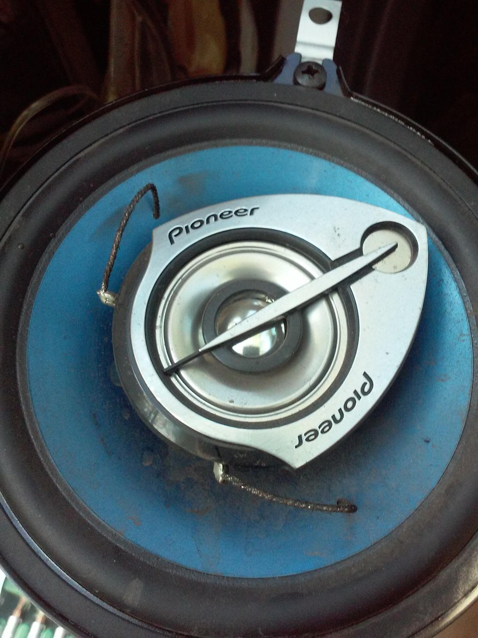 Pioneer 1339R в двери. или как по уму поставить динамик меньшего ...