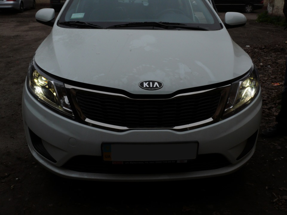 KIA Rio III + G5 Ultimate + 4300K — Xenon Bixenon на DRIVE2
