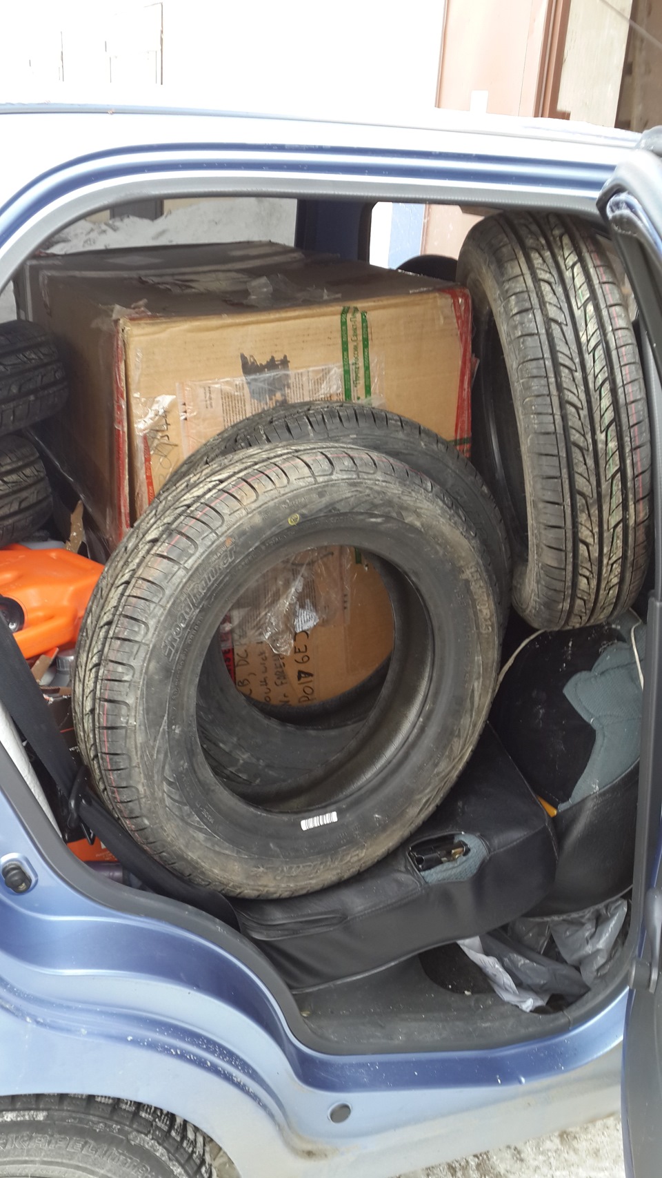 Приехала летняя резина — Daewoo Matiz (M100/M150), 0,8 л, 2006 года ...