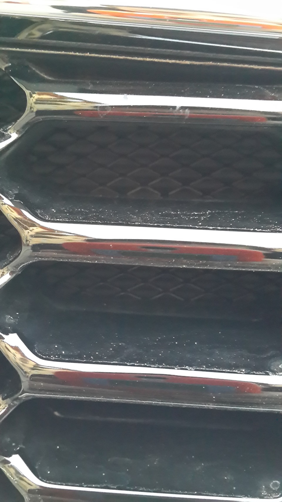 Сетка в радиаторную решетку — KIA Ceed (2G), 1,6 л, 2014 года ...