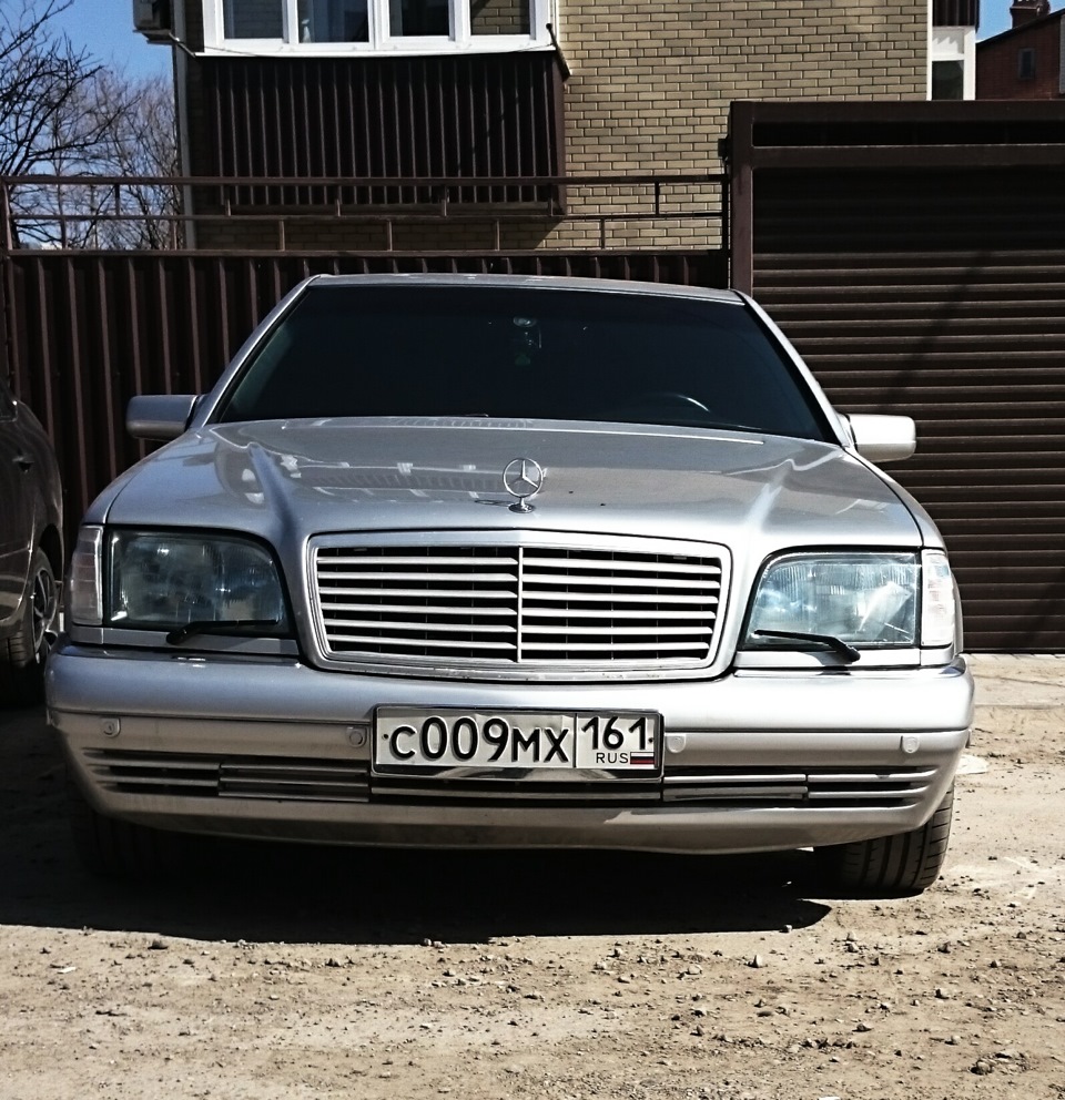 стеклоочистители фар — Mercedes-Benz S-Class (W140), 3,2 л, 1995 года ...