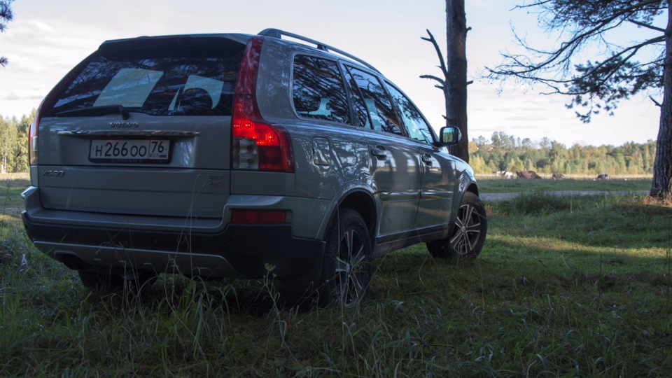 Борьба с ручником. Моторчик печки. — Volvo XC90 (1G), 2,5 л, 2007 года ...