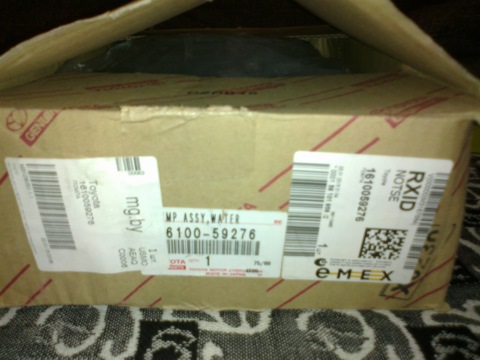 1610059276 Насос водяной TOYOTA LEXUS | Запчасти на DRIVE2